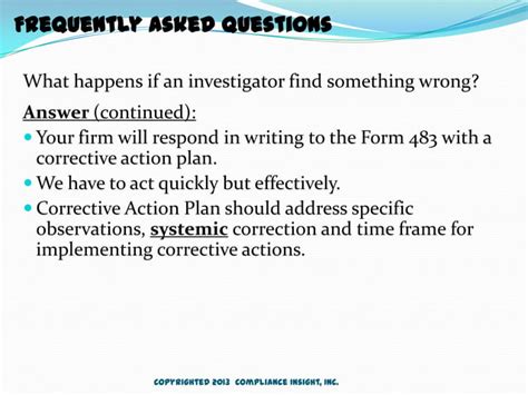 FDA Audit The Do And Don T List PPTX