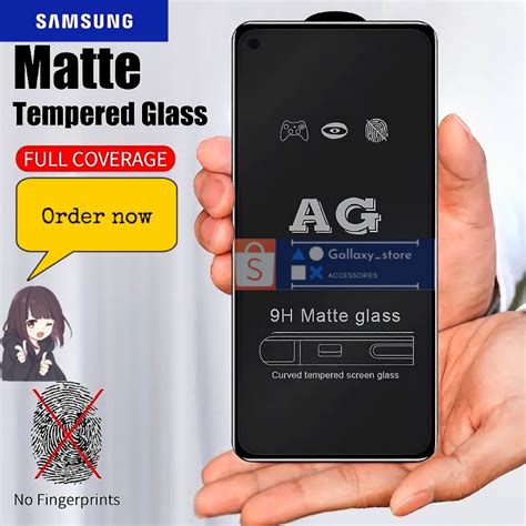 Jual Tg Tempered Glass Full Layar 9h Ag Matte Samsung C61 A01 A02s A03 A10s A20 A30 A50 A70 A80