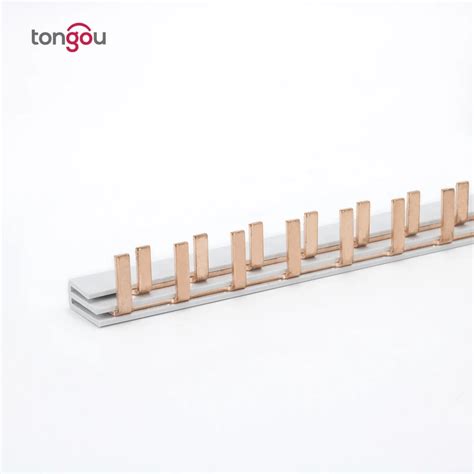 Dpn 1p N Copper Busbar For Distribution Box Circuit Breaker Mcb Connector Busbar Connection