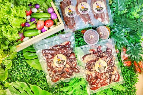 เนื้อแดด หมูแดด หมูปลาร้า ตรา ก่องข้าวน้อยแซ่บแน่