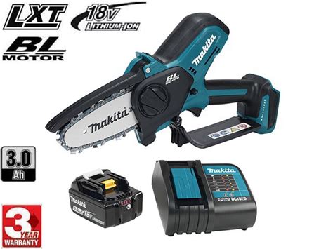 Акумулаторен мини верижен трион Makita DUC101SF 10см - 18V/3.0Ah Li-Ion ...