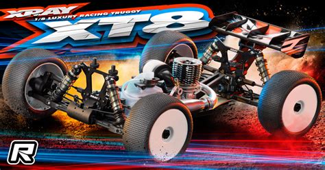 Red RC Xray XT Th Scale Truggy
