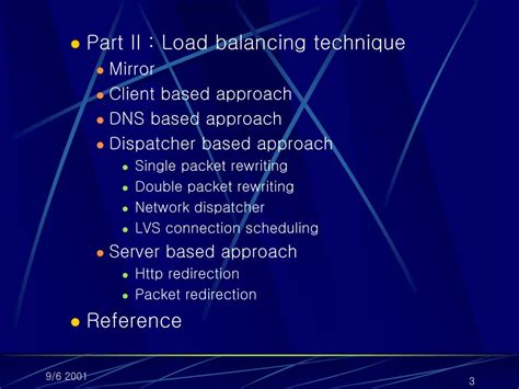 Ppt Deployment Of Cluster System And Load Balancing Technique