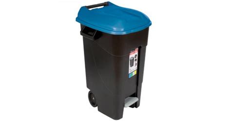 Tayg Eco Κάδος 120 Λίτρων με πεντάλ και ρόδες Επαγγελματική Ποιότητα και Ανθεκτικότητα