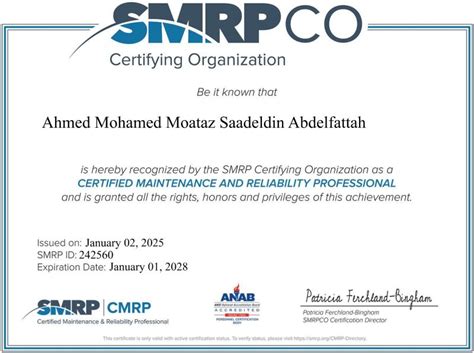 Im Thrilled To Share That Ive Successfully Passed The Cmrp Exam And Am Now Officially