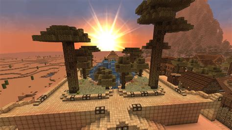 Lovely Desert Morning Rminecraft