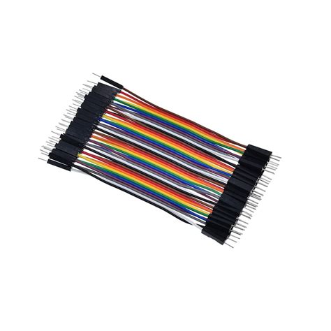 cabo jumper macho macho 40pcs 10cm para arduino esp8266 esp32 raspberry pi shopee brasil