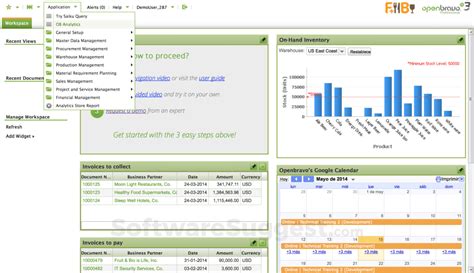 Openbravo 3 ERP Pricing Reviews Features In 2022 Free Demo