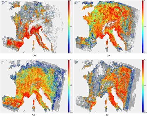 Confidence Maps For The Otci Mosaics Generated In Experiment 1 Note Download Scientific