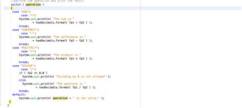 Solved Our Assignment Is To Comment Out The Switch