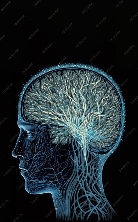 Premium Ai Image Human Brain Neuron Closeup 3d Illustration Neurology Cognition Neuronal