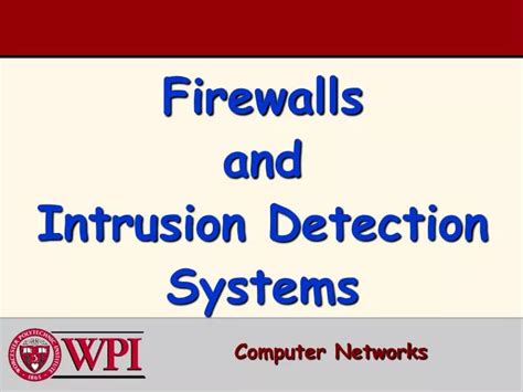 PPT Firewalls And Intrusion Detection Systems PowerPoint Presentation ID 2748814
