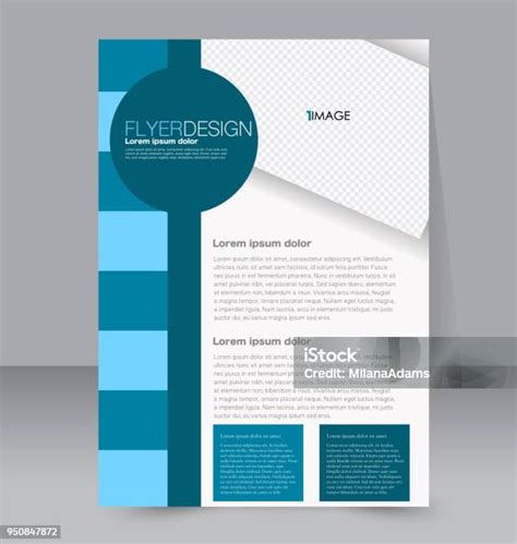 추상 전단지 디자인 배경입니다 브로셔 템플릿입니다 잡지 표지 사업 이랑 교육 프레 젠 테이 션 보고서에 대 한 벡터 일러스트입니다 블루 색상입니다 0명에 대한 스톡 벡터