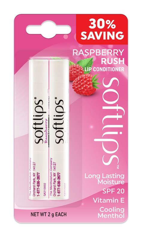 Lips Conditioner Raspberry Rush 2s Duo Value Pack Shop Today Get