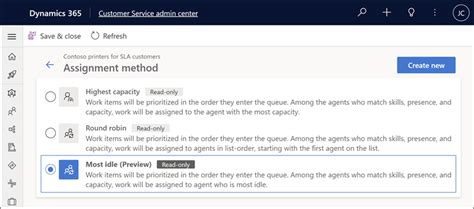 Route Calls To Agents Who Are Idle For Longest Duration Microsoft Learn
