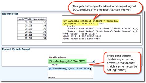 Testing Aggregate Navigation On Obiee And Exalytics
