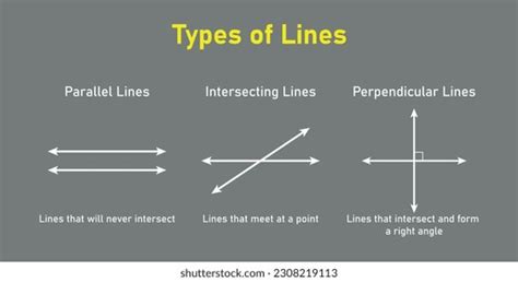 Basic Geometry Parallel Perpendicular Intersecting Labelling Lines