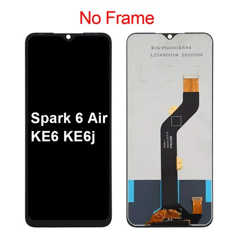 For Tecno Spark 6 Ke7 Lcd Spark 6 Go Ke5j Ke5k Spark 6 Air Ke6 Ke6j