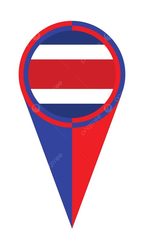 Icono De Vector De Puntero De Bandera De Ubicación De Puntero De Mapa