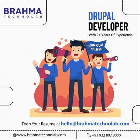 Brahmatechnolab Hiring Drupaldeveloper Career Php Html Javascript Brahma Technolab