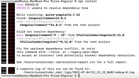 Update Peer Dependencies To Enable Angular 14 · Issue 404 · Fullcalendarfullcalendar Angular
