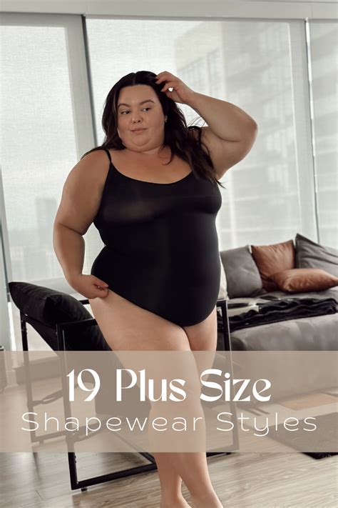 19 Plus Size Shapewear Styles In 2024 Plus Size Body Suit Plus Size