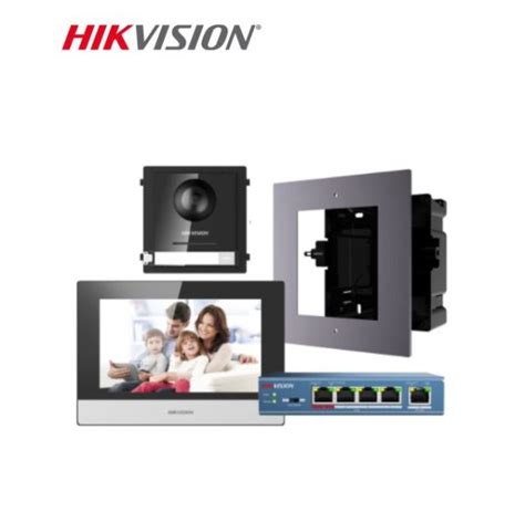 Hikvision Gen2 Ip Intercom Kit For Homes Flush Mount Ds Kis602 Wintech