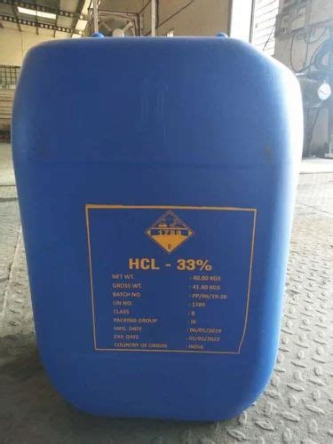 Hydrochloride Acid Hcl For Industrial 200 Kg At ₹ 13 Kilogram In