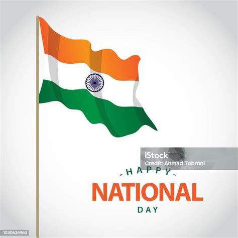 행복 한 인도 국경일 벡터 템플릿 디자인 일러스트 레이 션 0명에 대한 스톡 벡터 아트 및 기타 이미지 0명 1월 8월 Istock