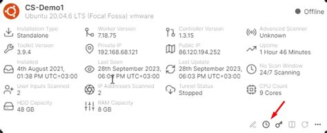 Non Intensive Scan Settings For Internal Scanner CODA Intelligence Partner Portal