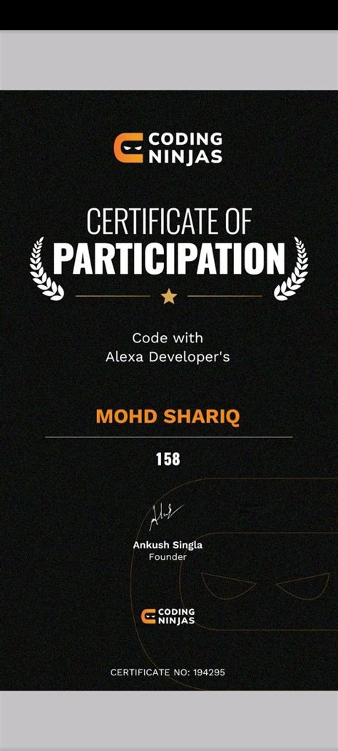 Mohd Shariq On Linkedin Participated In Alexa Code Conquest Via Coding
