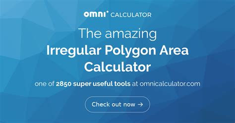 Irregular Polygon Area Calculator Shoelace Formula