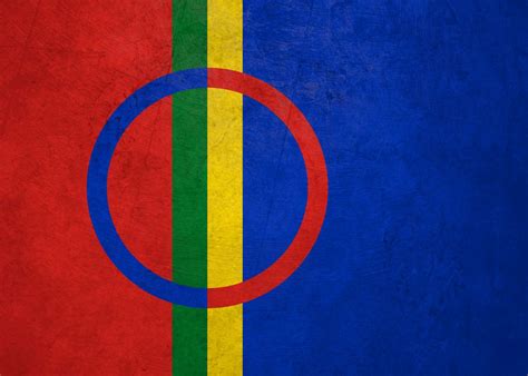 flag of sami on wall poster by angelos zachariou displate