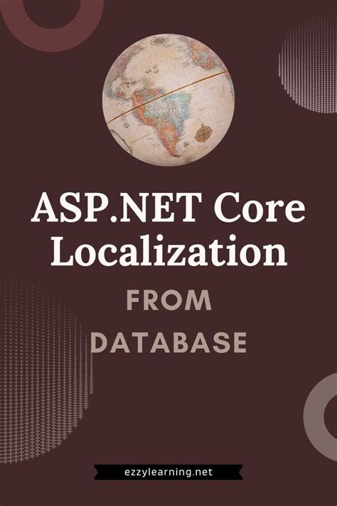 Aspnet Core Localization From Database Core Tutorial Database