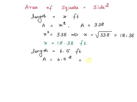solved question melissa wants to make a table representing the area