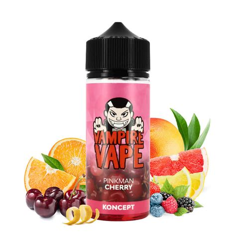 Pinkman Cherry 100ml E Liquid A Vampire Vape Cherry Recipe Aandl