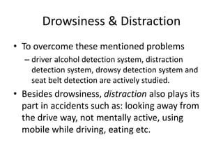 Driver Drowsiness Detection Review PPTX