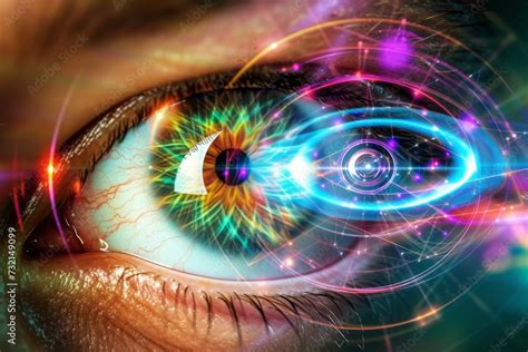 Human Cyborg Ai Eye Posterior Capsular Opacification Eye