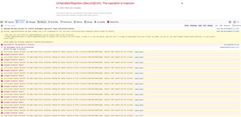 Fails To Run On Firefox Cors Policy And Unsafe React Code · Issue 11