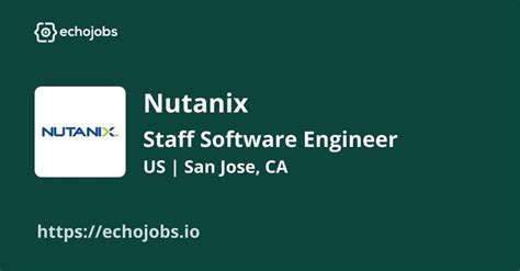 nutanix is hiring staff software engineer san jose ca us [api go docker kubernetes python r