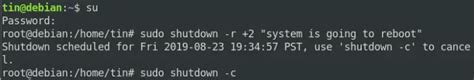 How To Reboot Debian Using The Command Line Vitux