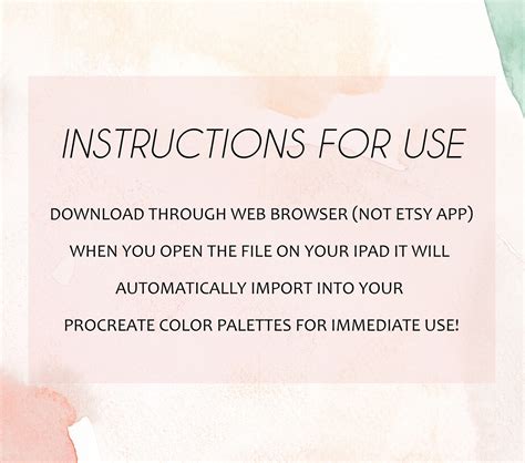 Elegant Neutral Procreate Color Palette Hex Code Ipad Color Palette
