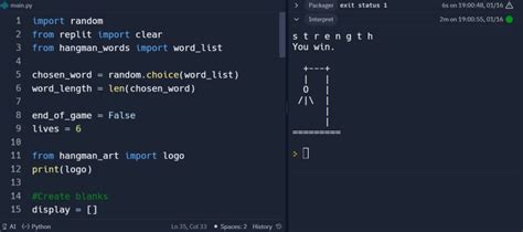 How I Built Hangman Game On 100daysofpython Shola R Posted On The Topic Linkedin