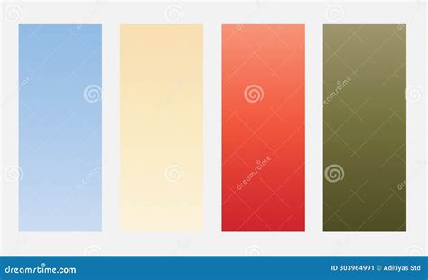 Gradient Color Pallet Set Vector Stock Vector Illustration Of Vector Modern 303964991