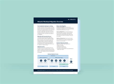 Mirantis Workload Migration Overview