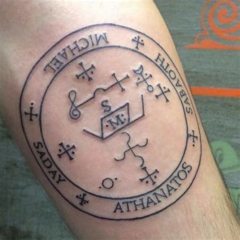 Enochian Sigil Tattoo