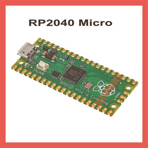 jual raspberry pi pico rp2040 micropython micro usb non solder rp 2040