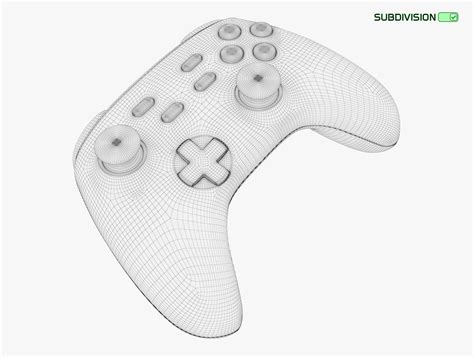 Generic Gamepad Wireless A 3d Model Turbosquid 2300358