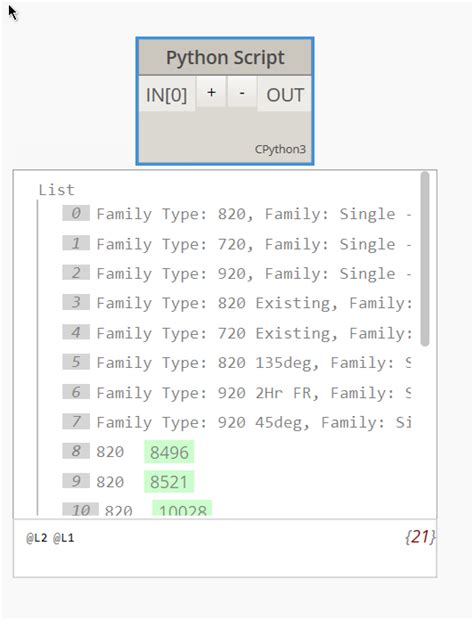 Filter Element Collector Revit Dynamo