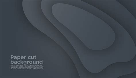 종이와 3d 추상 배경 잘라 모양 초대장 포스터 전단지 비즈니스 프레 젠 테이 션에 대 한 벡터 디자인 레이아웃 화려한 조각 예술 3차원 형태에 대한 스톡 벡터 아트 및